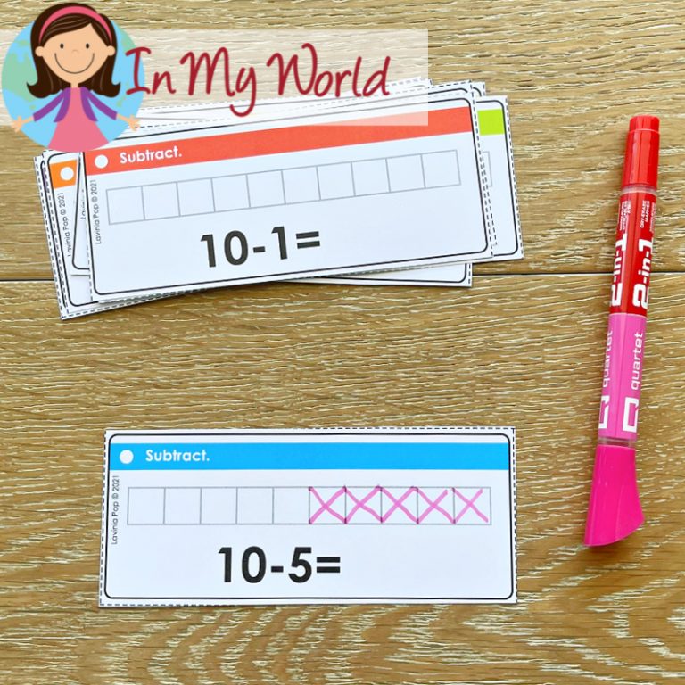 Kindergarten Morning Bins | Tubs | Centers Set 6 - In My World