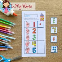 Winter Math Worksheets & Activities No Prep - In My World