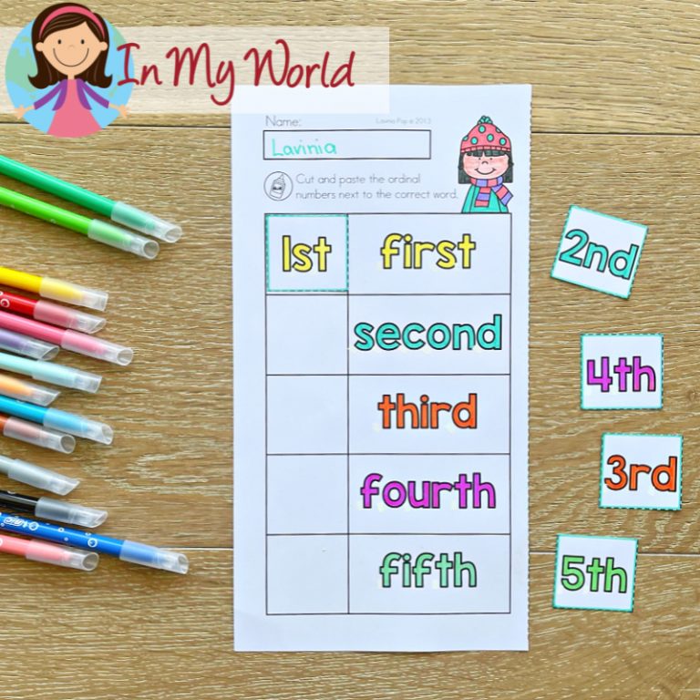 Winter Math Worksheets & Activities No Prep - In My World