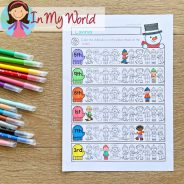 Winter Math Worksheets & Activities No Prep - In My World