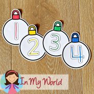 Christmas Worksheets for Preschool - No Prep - In My World