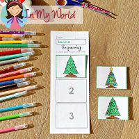 Christmas Worksheets for Preschool - No Prep - In My World