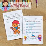 December Writing Journal Prompts - In My World