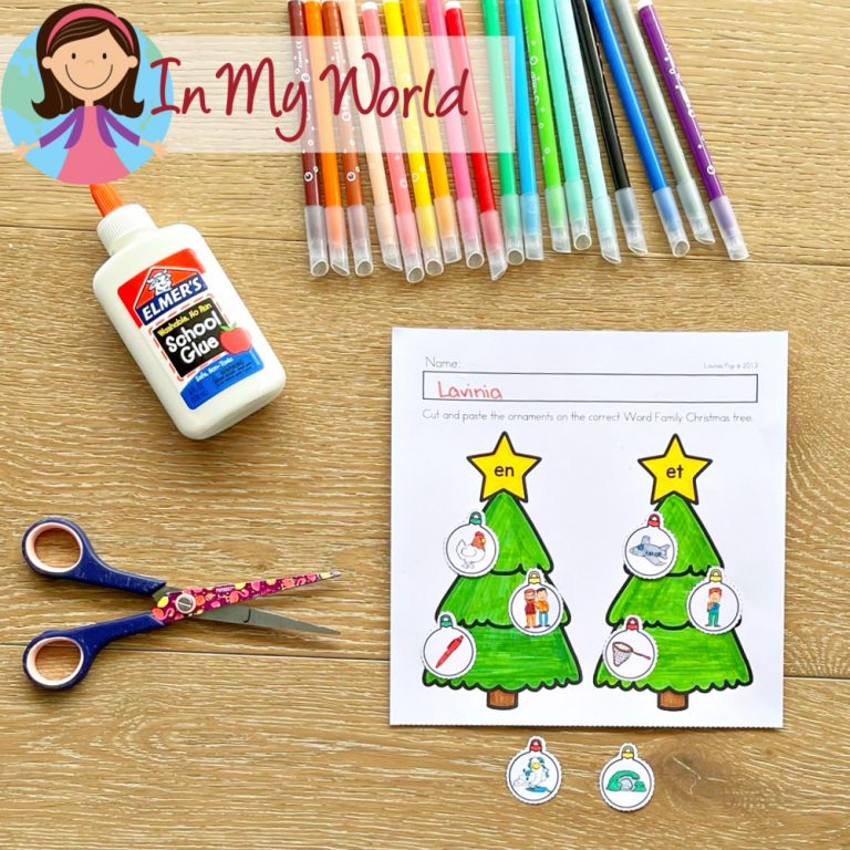 Christmas Math & Literacy Worksheets & Activities for Kindergarten - No ...