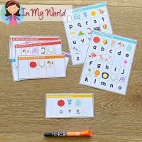 Kindergarten Morning Bins | Tubs | Centers Set 6 - In My World