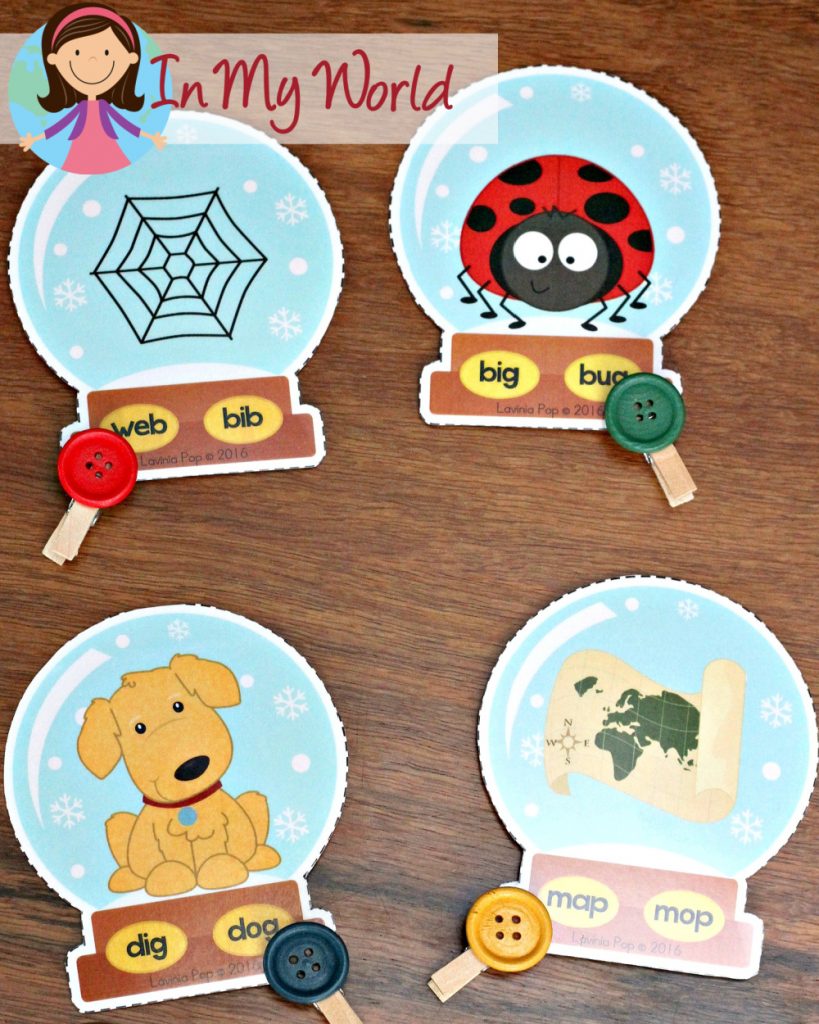 Winter Preschool Centers | Morning Tubs/Bins - In My World