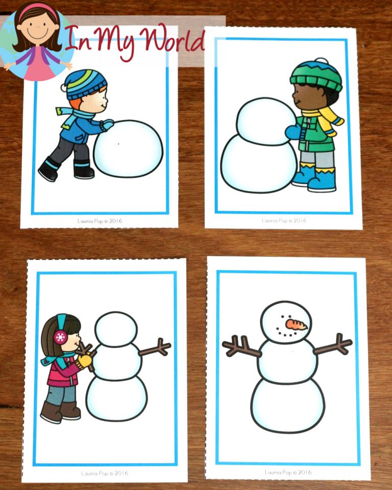 Winter Preschool Centers | Morning Tubs/Bins - In My World