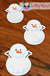 Winter Preschool Centers | Morning Tubs/Bins - In My World