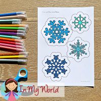 Winter Preschool No Prep Worksheets & Activities - In My World