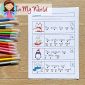 Winter Preschool No Prep Worksheets & Activities - In My World
