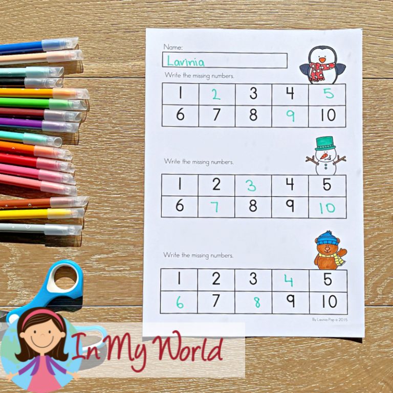 27.-Winter-Preschool-Counting - In My World