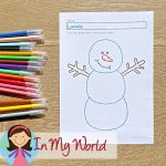 Winter Preschool No Prep Worksheets & Activities - In My World