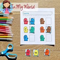Winter Preschool No Prep Worksheets & Activities - In My World