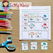 Winter Preschool No Prep Worksheets & Activities - In My World