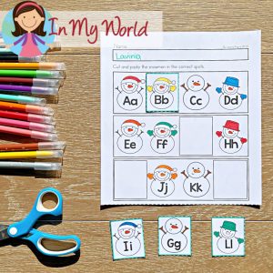 Winter Preschool No Prep Worksheets & Activities - In My World