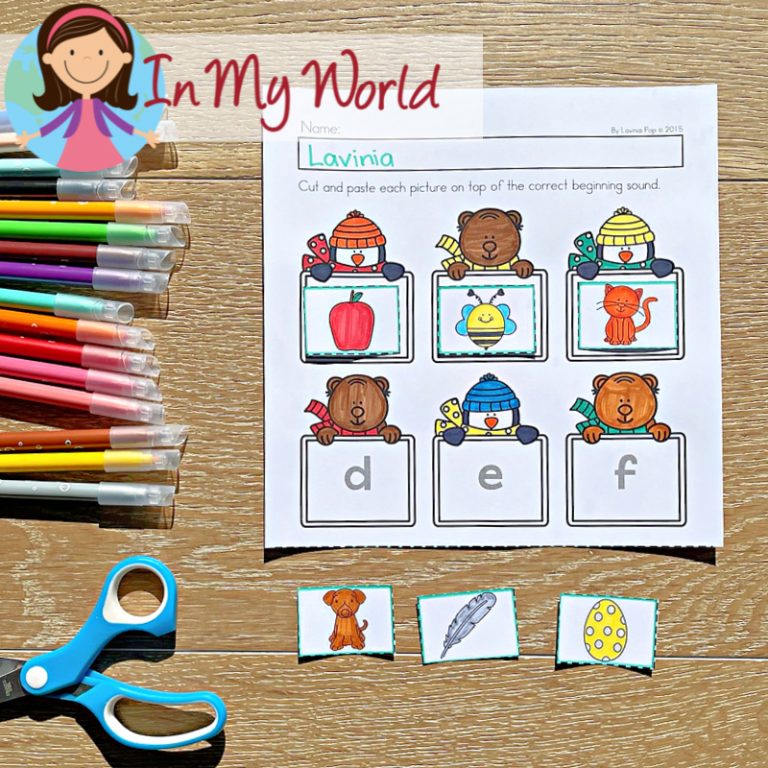 Winter Preschool No Prep Worksheets & Activities - In My World