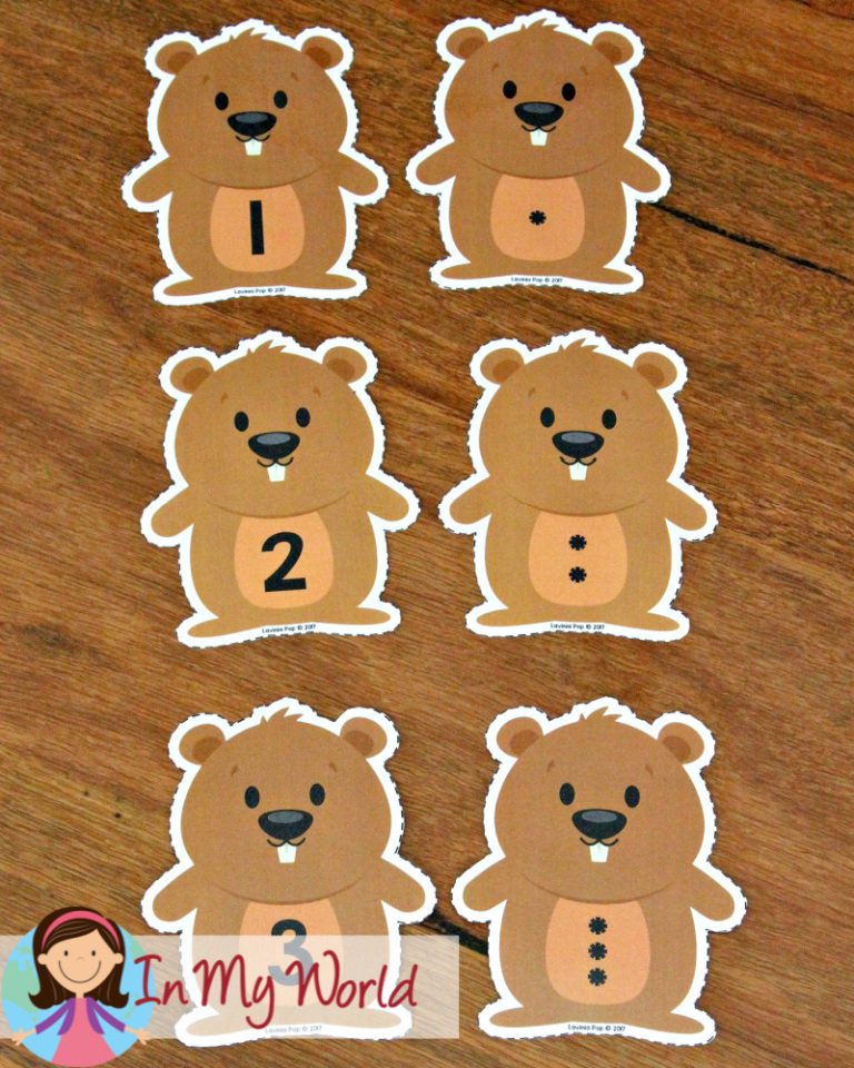 Groundhog Day Preschool Centers - In My World