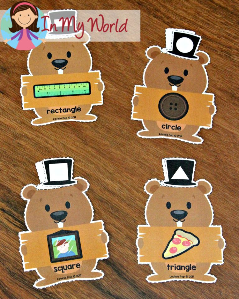 Groundhog Day Preschool Centers - In My World