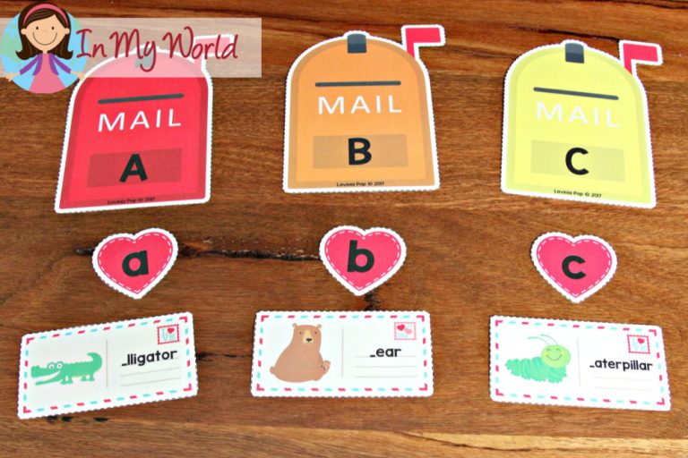 Valentine's Day Preschool Centers - In My World