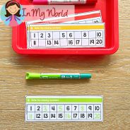 Kindergarten Morning Bins / Tubs | Centers Set 7 - In My World