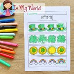 St. Patrick's Day Preschool Worksheets and Activities - In My World
