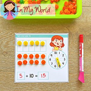 Kindergarten Morning Bins / Tubs | Centers Set 7 - In My World