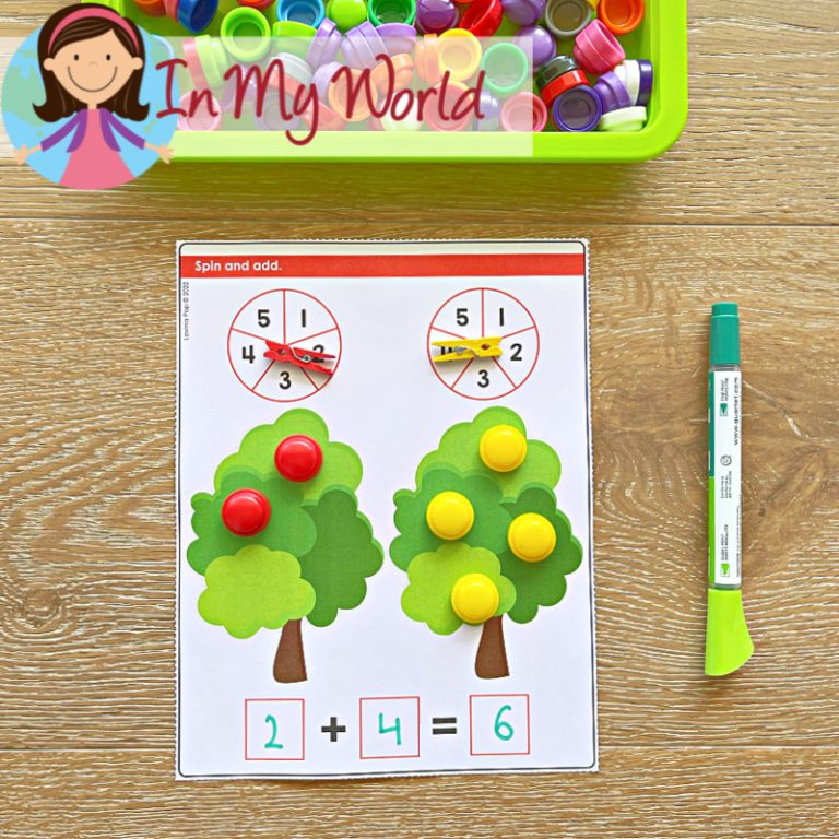 Kindergarten Morning Bins / Tubs | Centers Set 7 - In My World