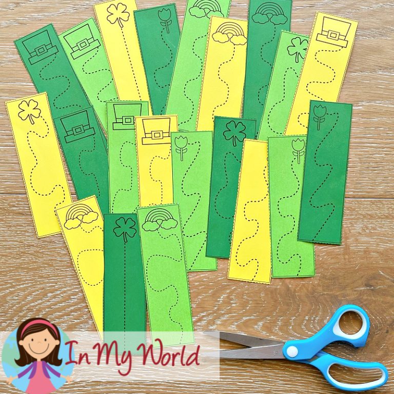 Fine Motor Printable Activities for March Morning Tubs | Bins - In My World