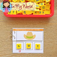 Kindergarten Morning Bins / Tubs | Centers Set 7 - In My World