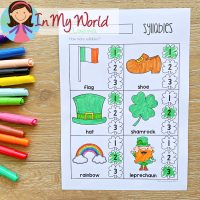 St. Patrick's Day Preschool Worksheets and Activities - In My World