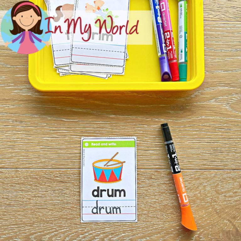 Kindergarten Morning Bins / Tubs | Centers Set 7 - In My World