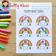 St. Patrick's Day Preschool Worksheets and Activities - In My World