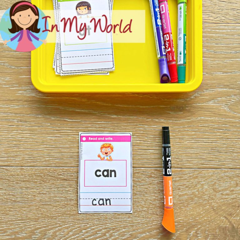 Kindergarten Morning Bins / Tubs | Centers Set 7 - In My World