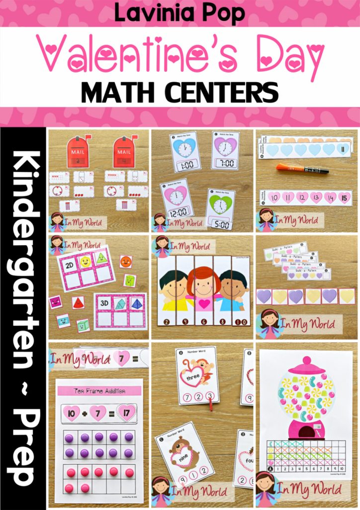 Kindergarten-Centers-Valentines-Day-MATH1 - In My World