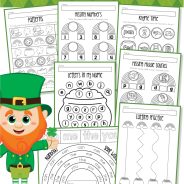 St. Patrick's Day Preschool Worksheets and Activities - In My World