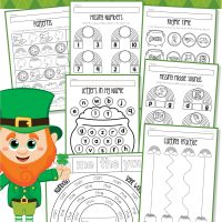 St. Patrick's Day Preschool Worksheets and Activities - In My World