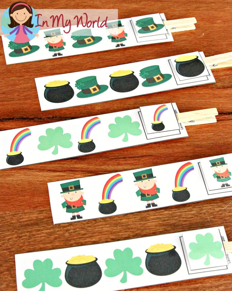 St. Patrick's Day Preschool Centers - In My World