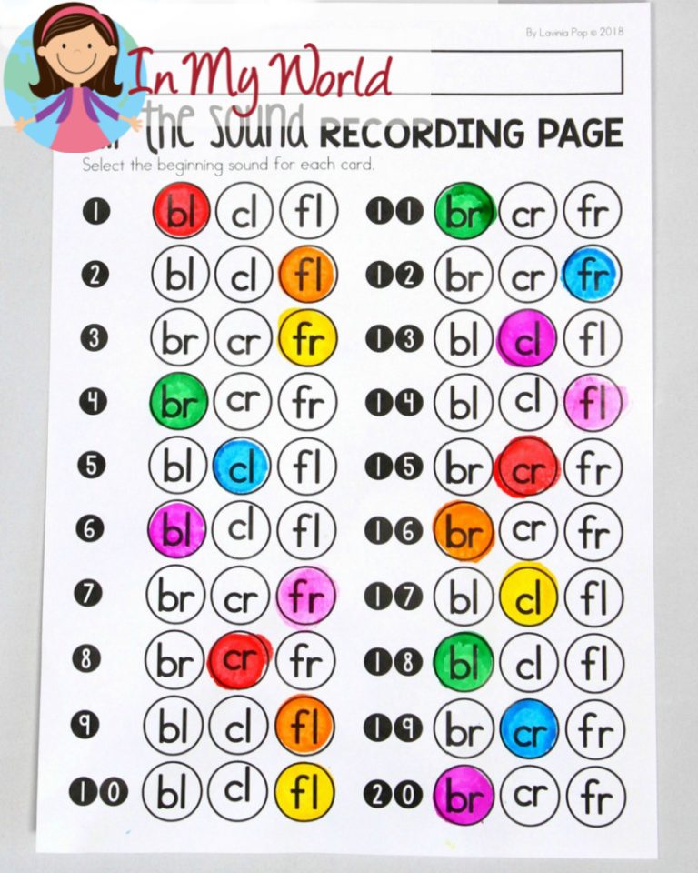 St. Patrick’s Day Literacy Centers for Kindergarten - In My World