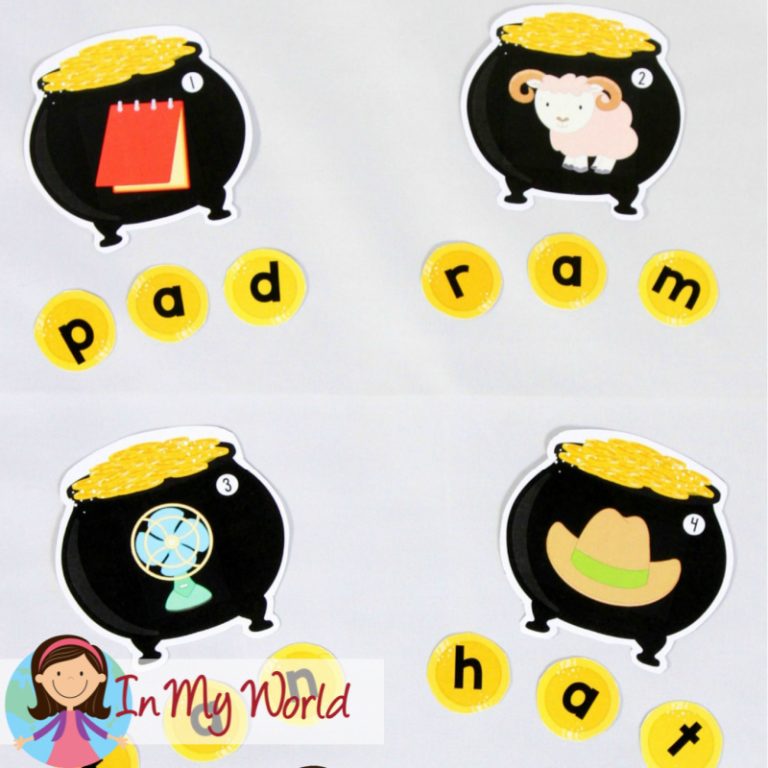 St. Patrick’s Day Literacy Centers for Kindergarten - In My World