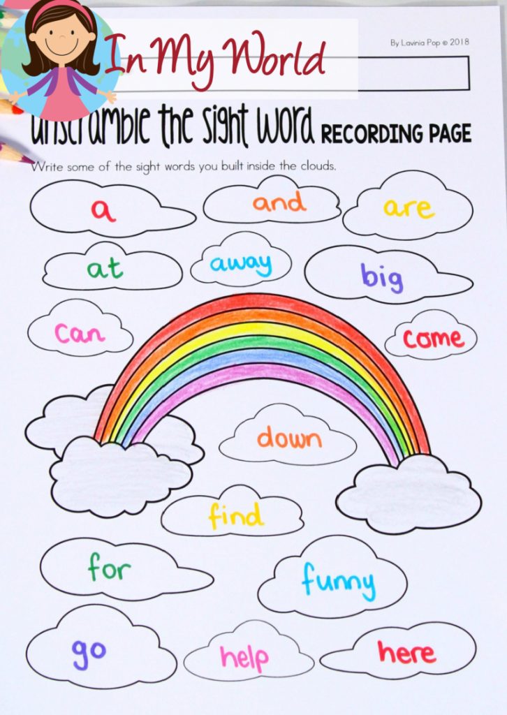 St. Patrick’s Day Literacy Centers for Kindergarten - In My World