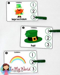 St. Patrick’s Day Literacy Centers for Kindergarten - In My World