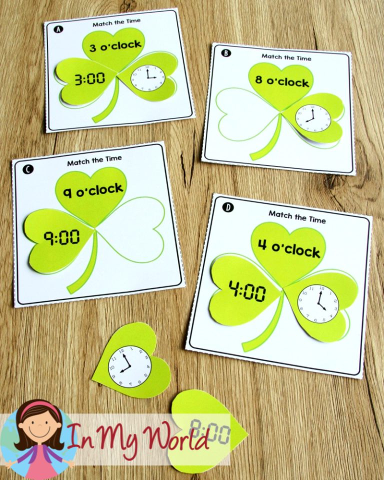 St. Patrick's Day Math Centers for Kindergarten | Morning Tubs / Bins ...