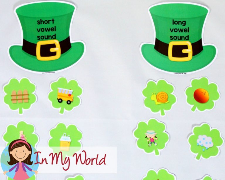 St. Patrick’s Day Literacy Centers for Kindergarten - In My World