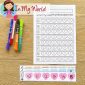 Valentine's Day Math Centers for Kindergarten | Morning Tubs / Bins ...