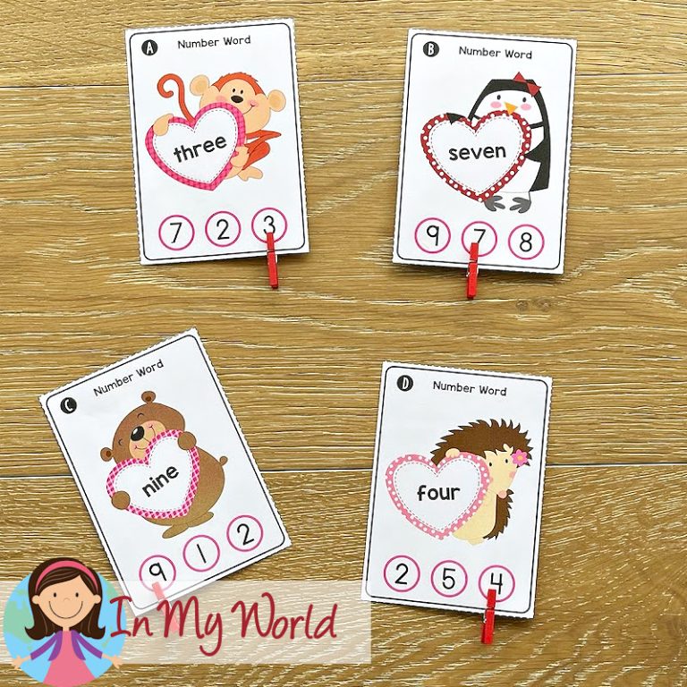 Valentine's Day Math Centers for Kindergarten | Morning Tubs / Bins ...