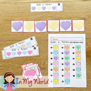 Valentine's Day Math Centers for Kindergarten | Morning Tubs / Bins ...