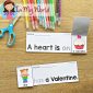 Valentine's Day Fluency Sight Word Flip Books - In My World