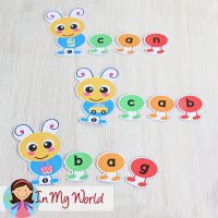 Spring Literacy Centers for Kindergarten - In My World