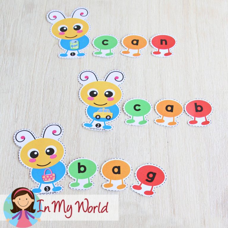 Spring Literacy Centers for Kindergarten - In My World