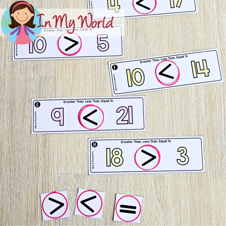 Spring Math Centers for Kindergarten | Morning Tubs / Bins - In My World